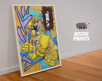 Jojo Bizarre Adventure Poster | Etsy