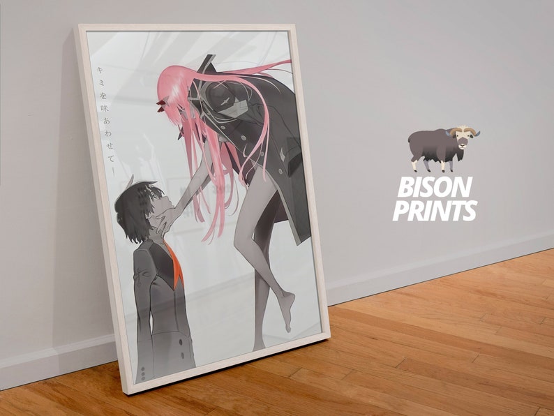 Wall Art Wall Decor Zero Two Darling Poster Premium Art Print Anime ...