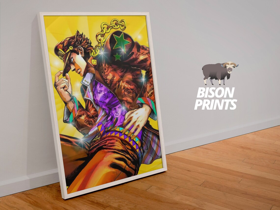 Jojo's Bizarre Adventure Poster Dio Brando Wall Art | Etsy