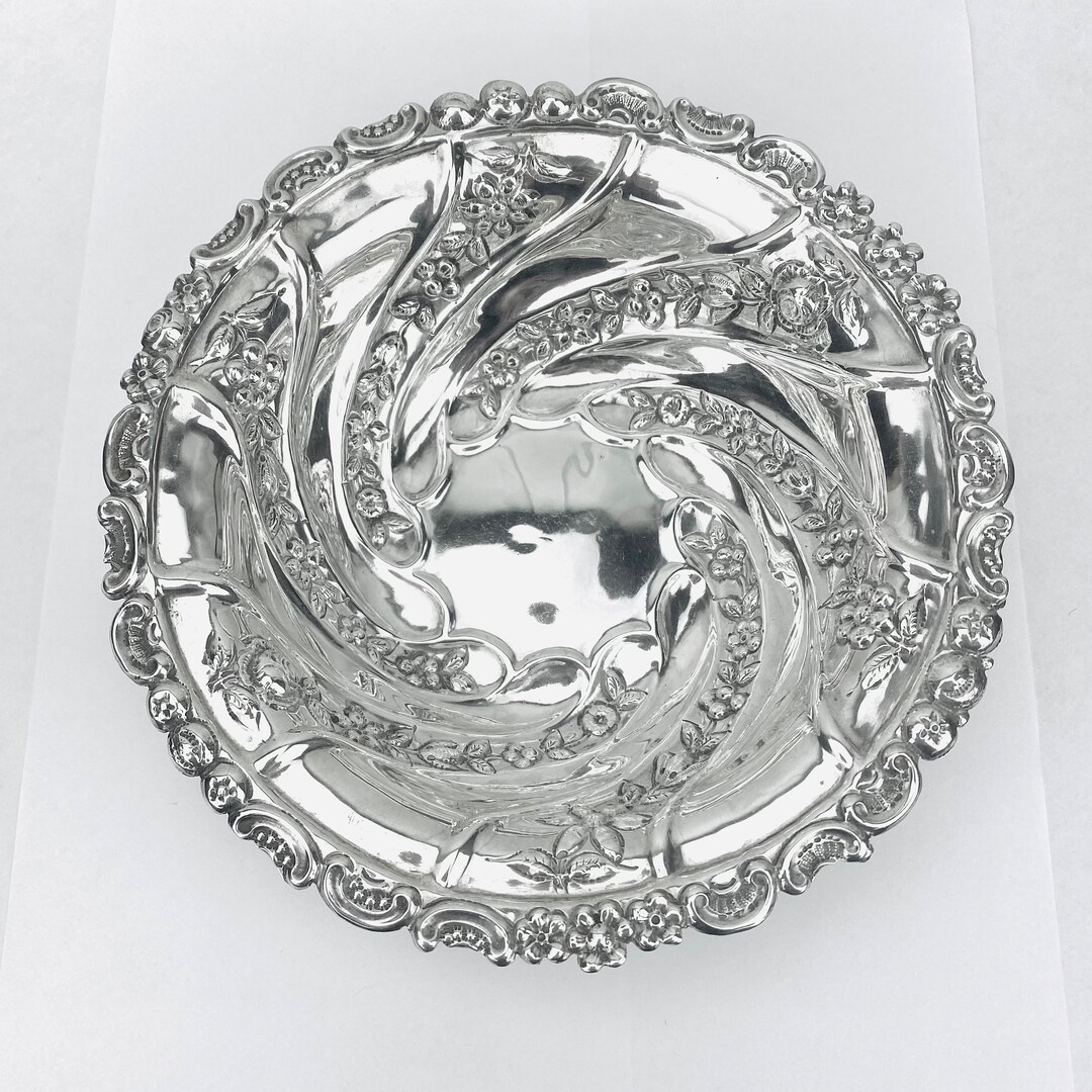 Antique Silver Bowl, William Cooper, London, United Kingdom, 1890 - Etsy