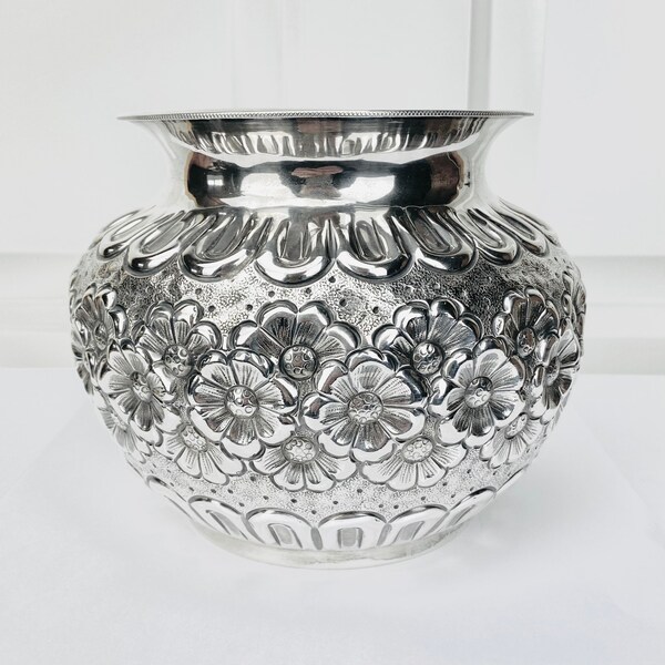 Repousse Silver - Etsy