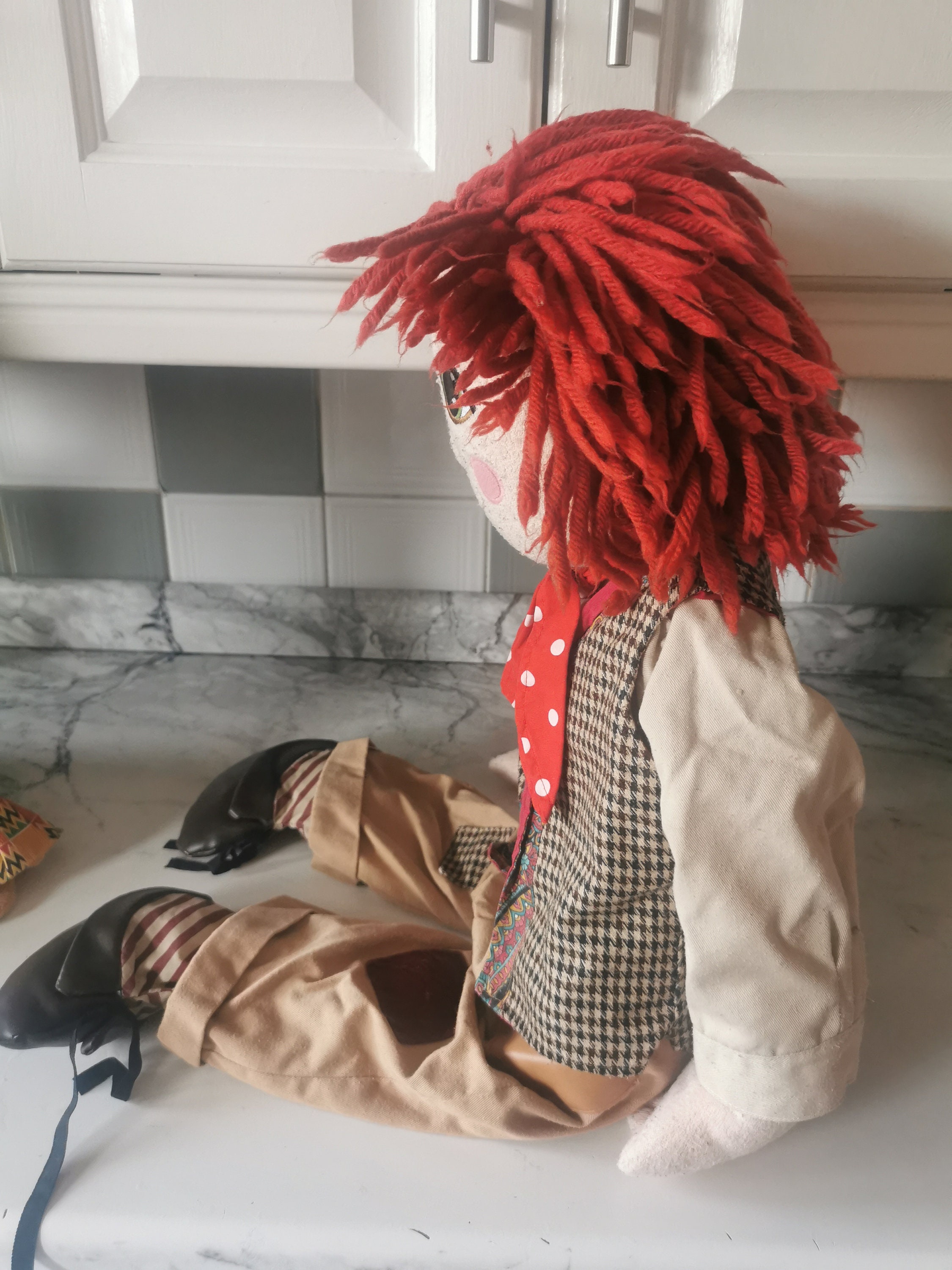 Vintage Rosie & Jim Large Rag Dolls - Etsy