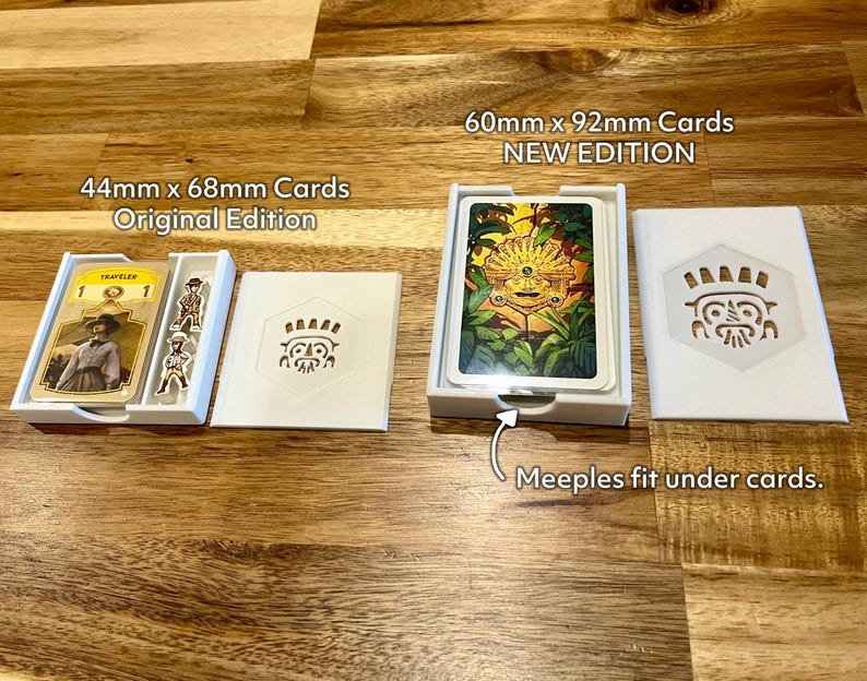The QUEST for EL DORADO - Quick-start Card and Meeple Case - Card Size ...