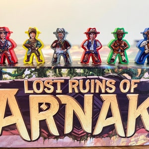 ARNAK Lost Ruins of Arnak - Meeple Sticker/decal Upgrade - Matte Vinyl ...