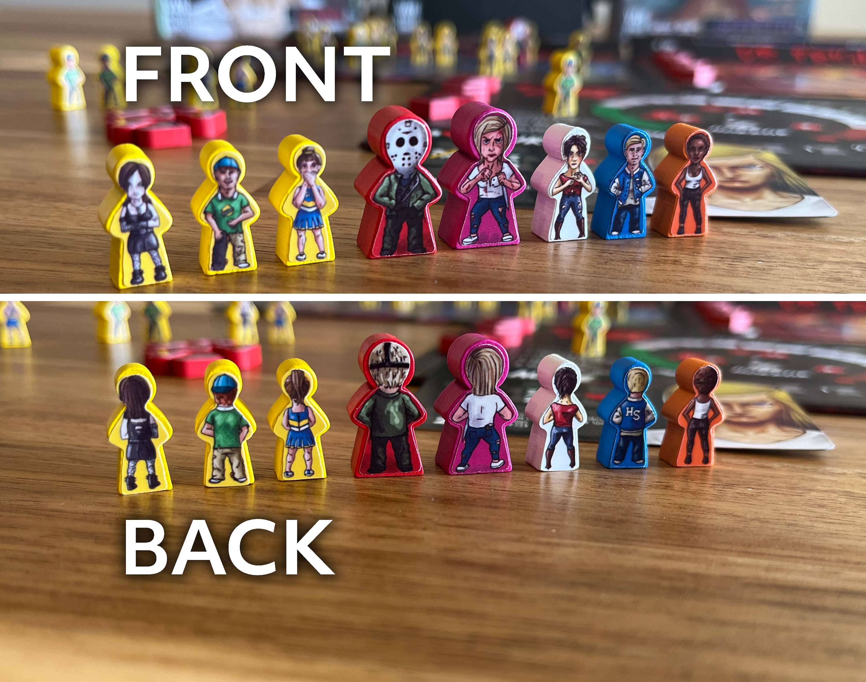 FINAL GIRL Meeple Sticker Upgrade Vinyl Sticker Kit - Etsy UK