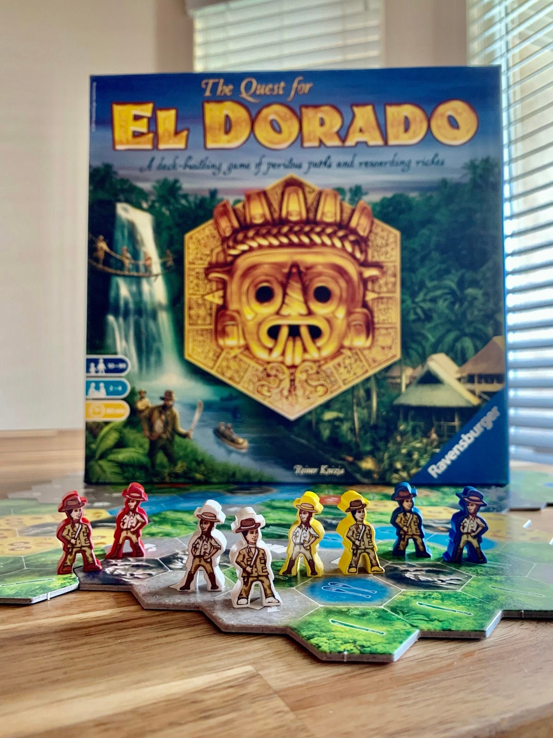 The QUEST for EL DORADO - Matte Vinyl Meeple Stickers Upgrade ...