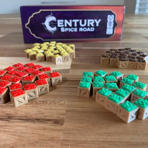 CENTURY SPICE ROAD - Spice Token Upgrade Kit (unofficial Product) - Etsy