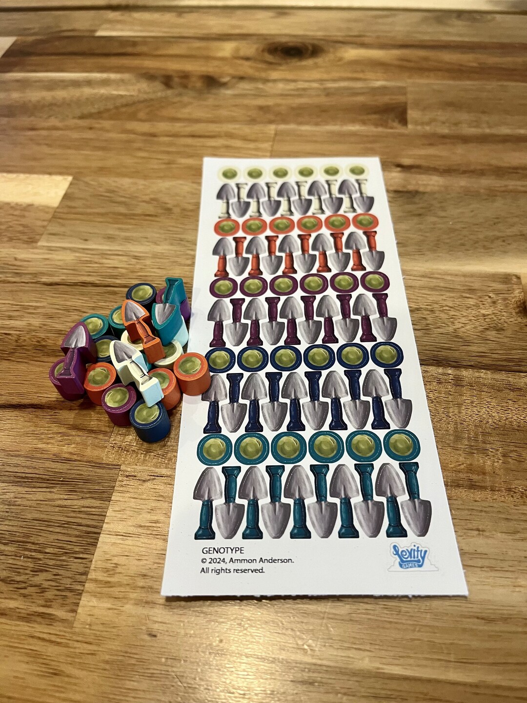 GENOTYPE - Unofficial Meeple Stickers/decals Upgrade Kit - Etsy