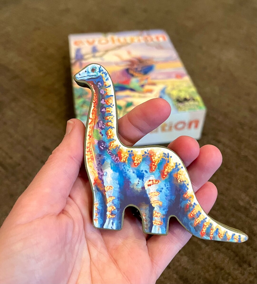 EVOLUTION - Dinosaur Meeple Sticker/decal Upgrade Kit - Matte Vinyl ...