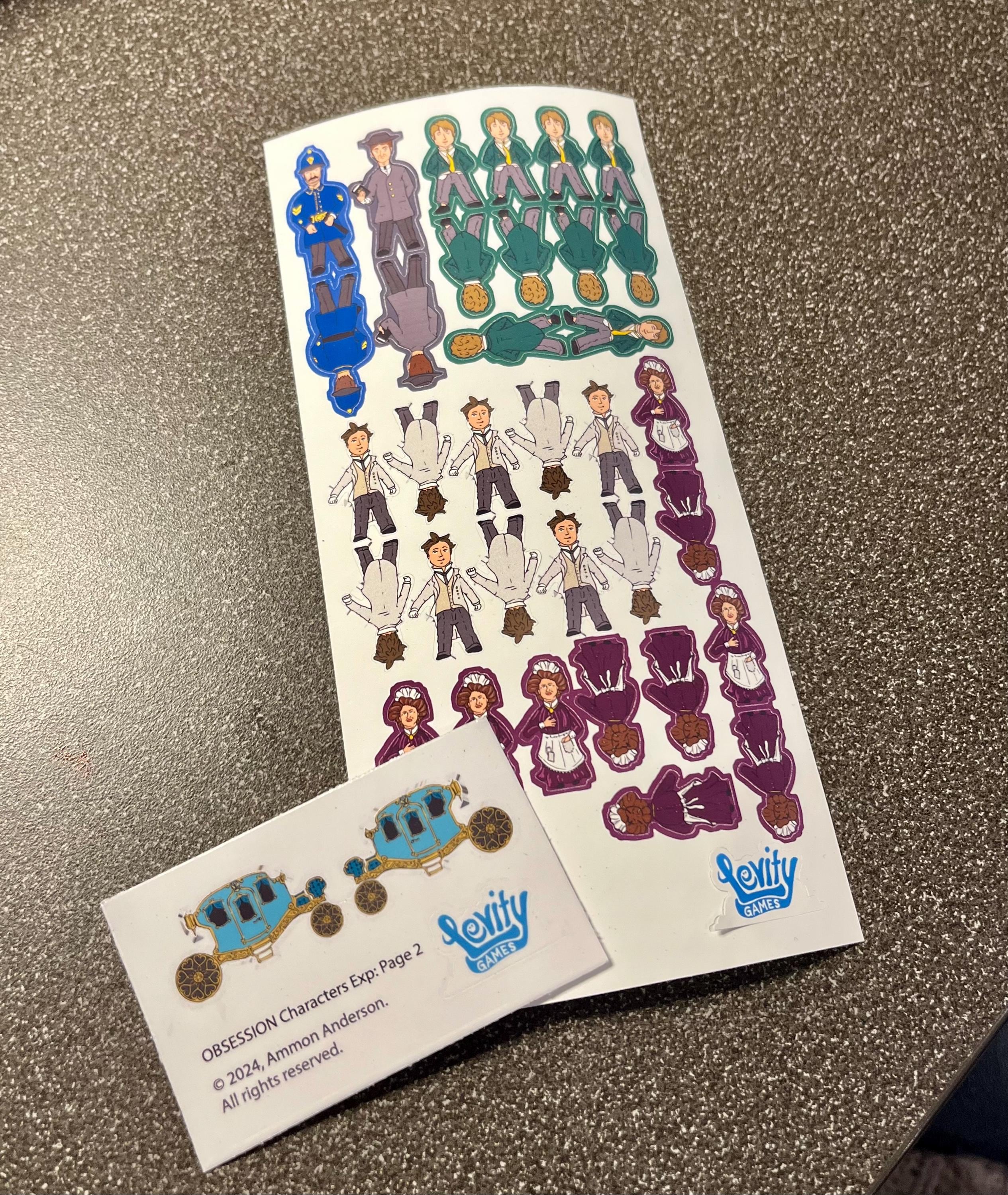 OBSESSION Characters Expansion / Decal Upgrade Kit - Unofficial Product ...