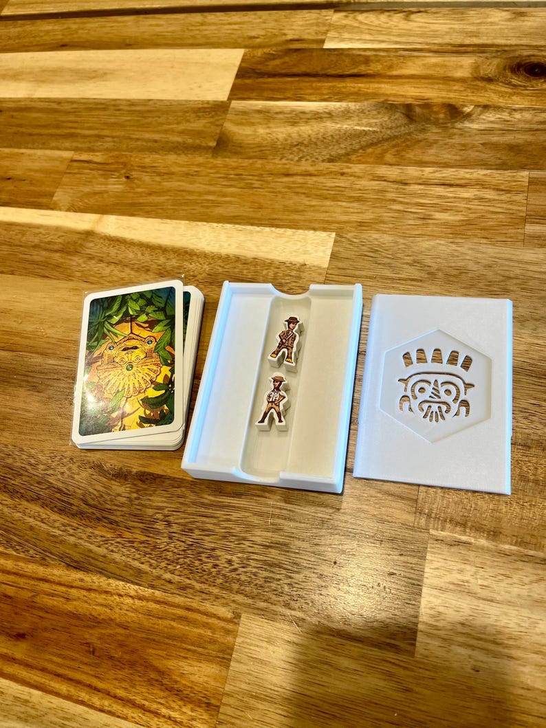 The QUEST for EL DORADO - Quick-start Card and Meeple Case - Card Size ...
