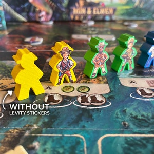 ARNAK Lost Ruins of Arnak - Meeple Sticker/decal Upgrade - Matte Vinyl ...