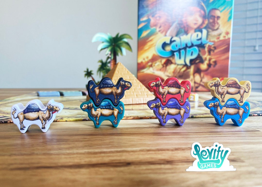 CAMEL UP (2018 Edition Only, Regular OR Colorblind Friendly) Meeple ...