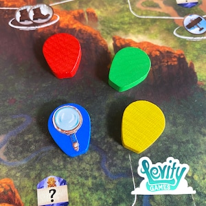 ARNAK Lost Ruins of Arnak - Meeple Sticker/decal Upgrade - Matte Vinyl ...