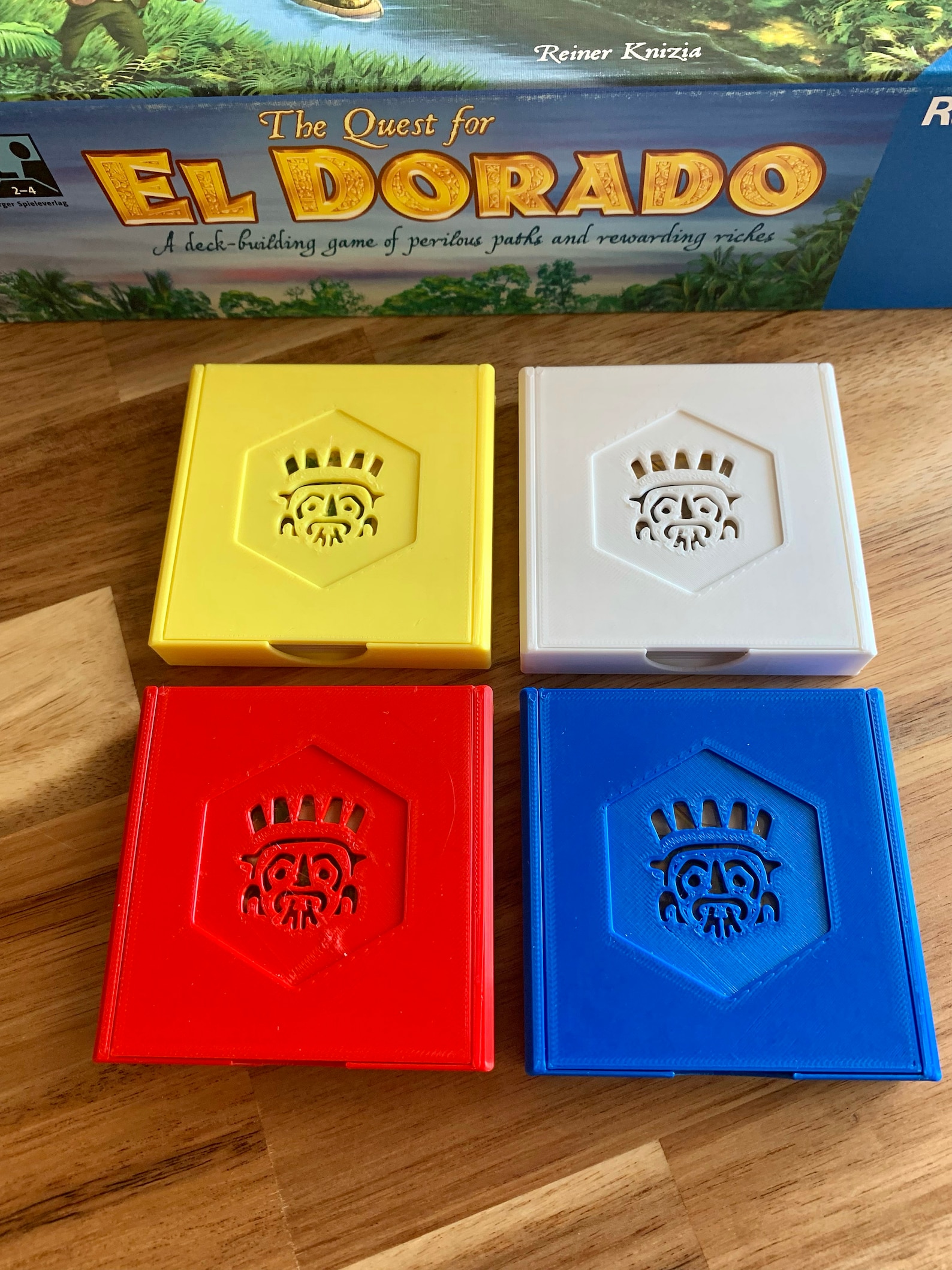 The QUEST for EL DORADO Quick-start Card and Meeple Case - Etsy