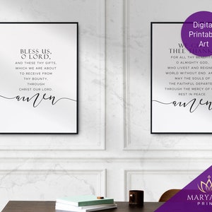 Grace Before and After Meals, Prayer Before Eating, Catholic Prayer ...