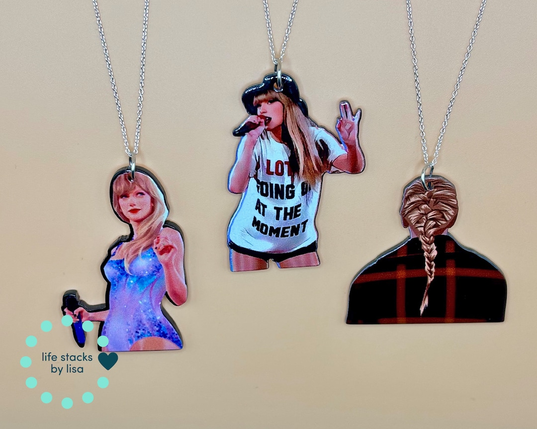 Taylor Swift Necklace Swiftie Accessories Eras Tour Merch. Taylor Swift ...