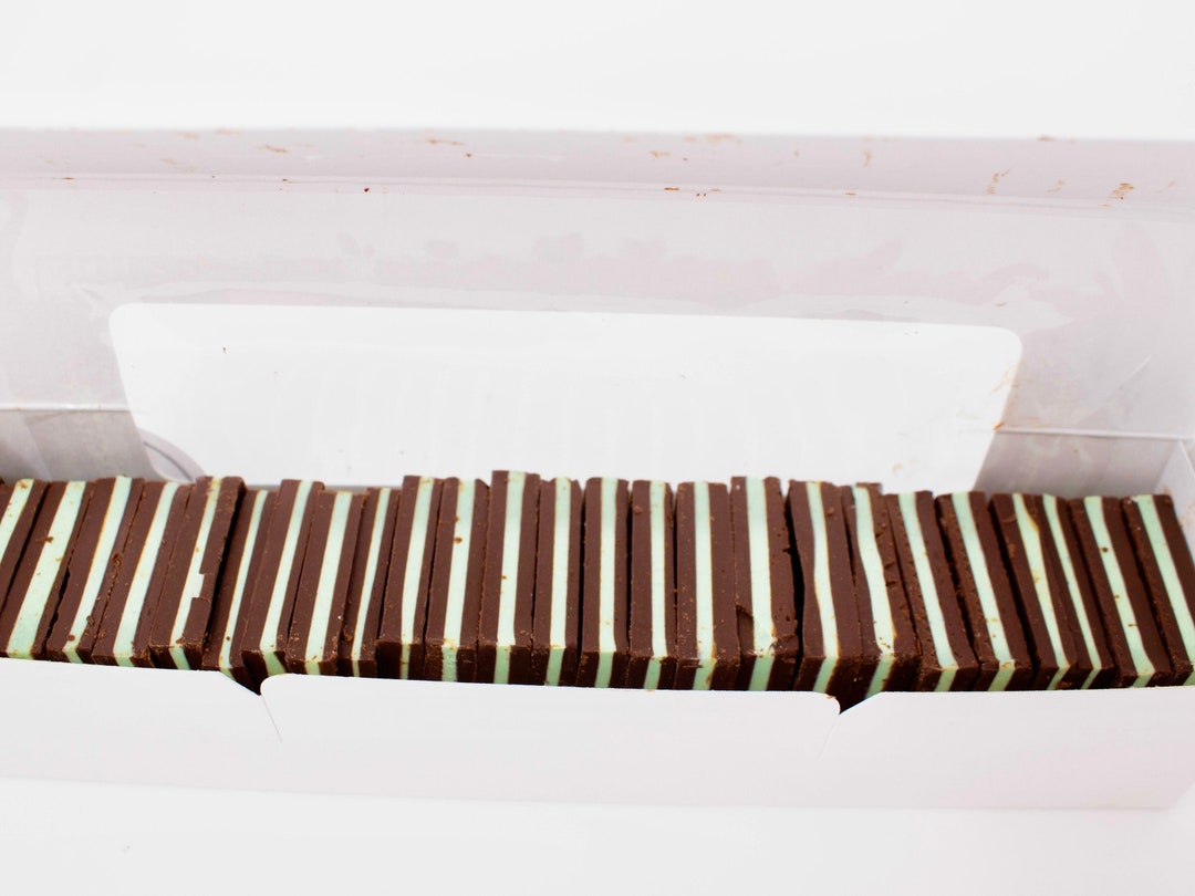 Dark Chocolate Layered Mints - Etsy
