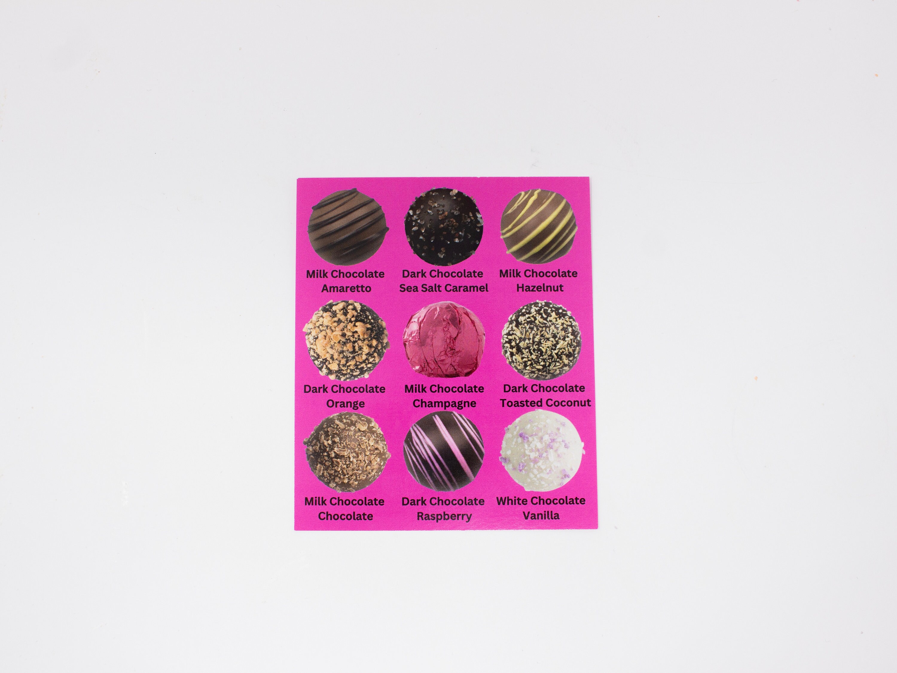 9 Piece Assorted Truffle Box - Etsy