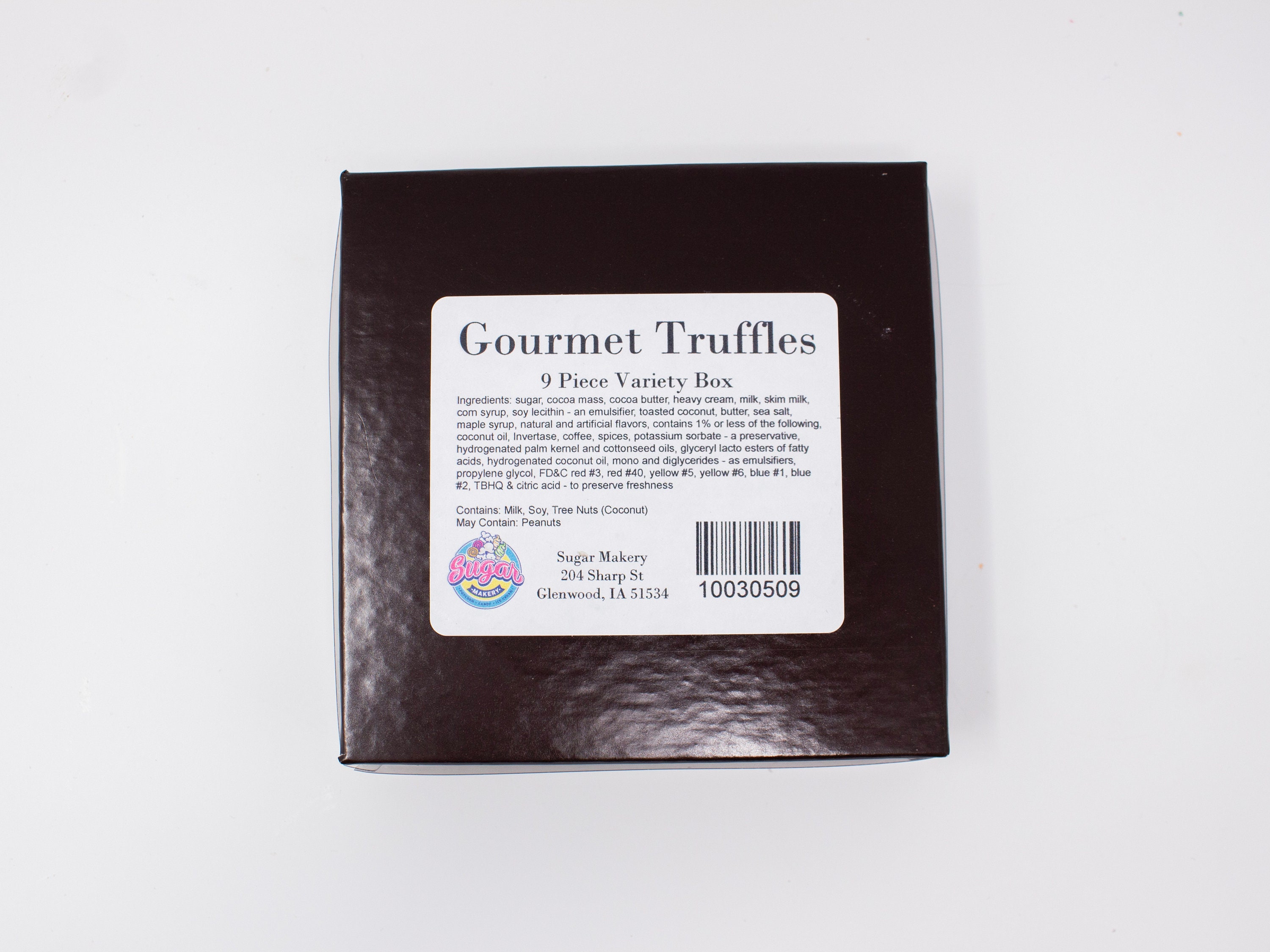 9 Piece Assorted Truffle Box - Etsy