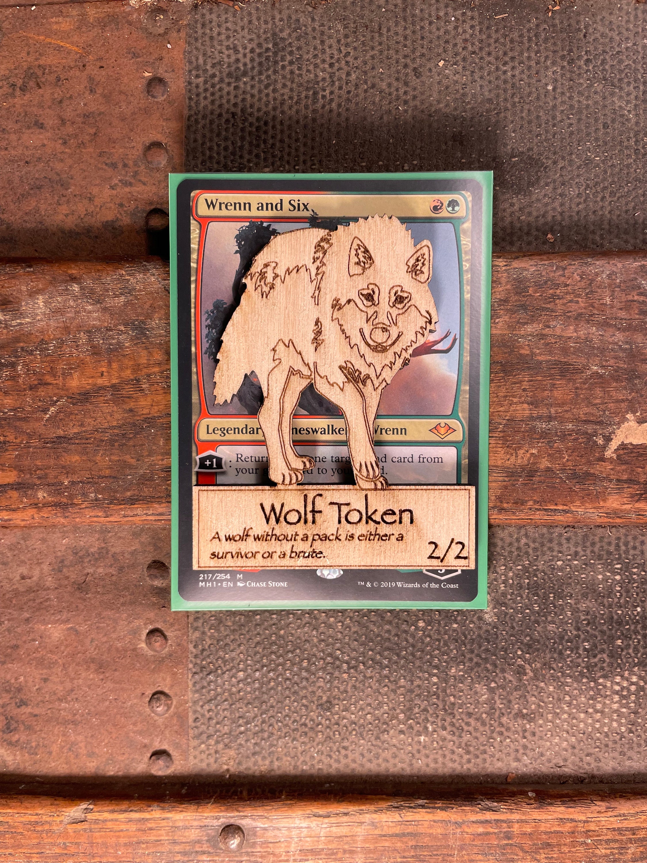 Wolf Tokens with Customizable Flavor Text 2 Count - Etsy Nederland