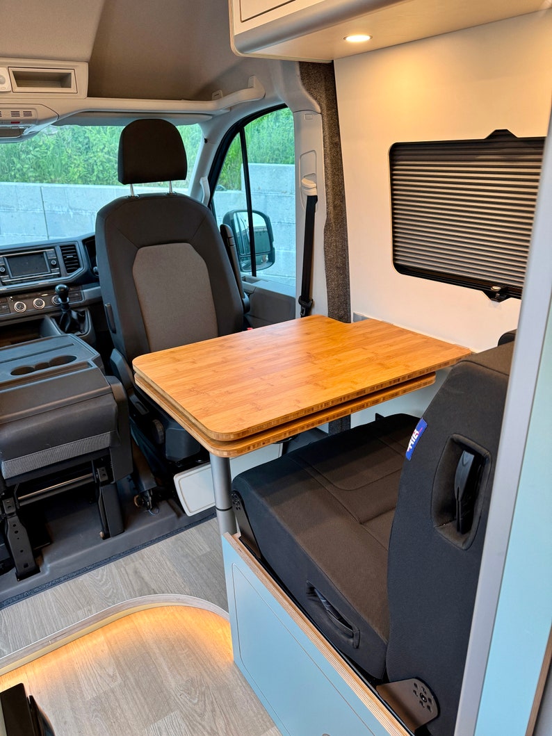 Campervan Bamboo Dining Table - Etsy