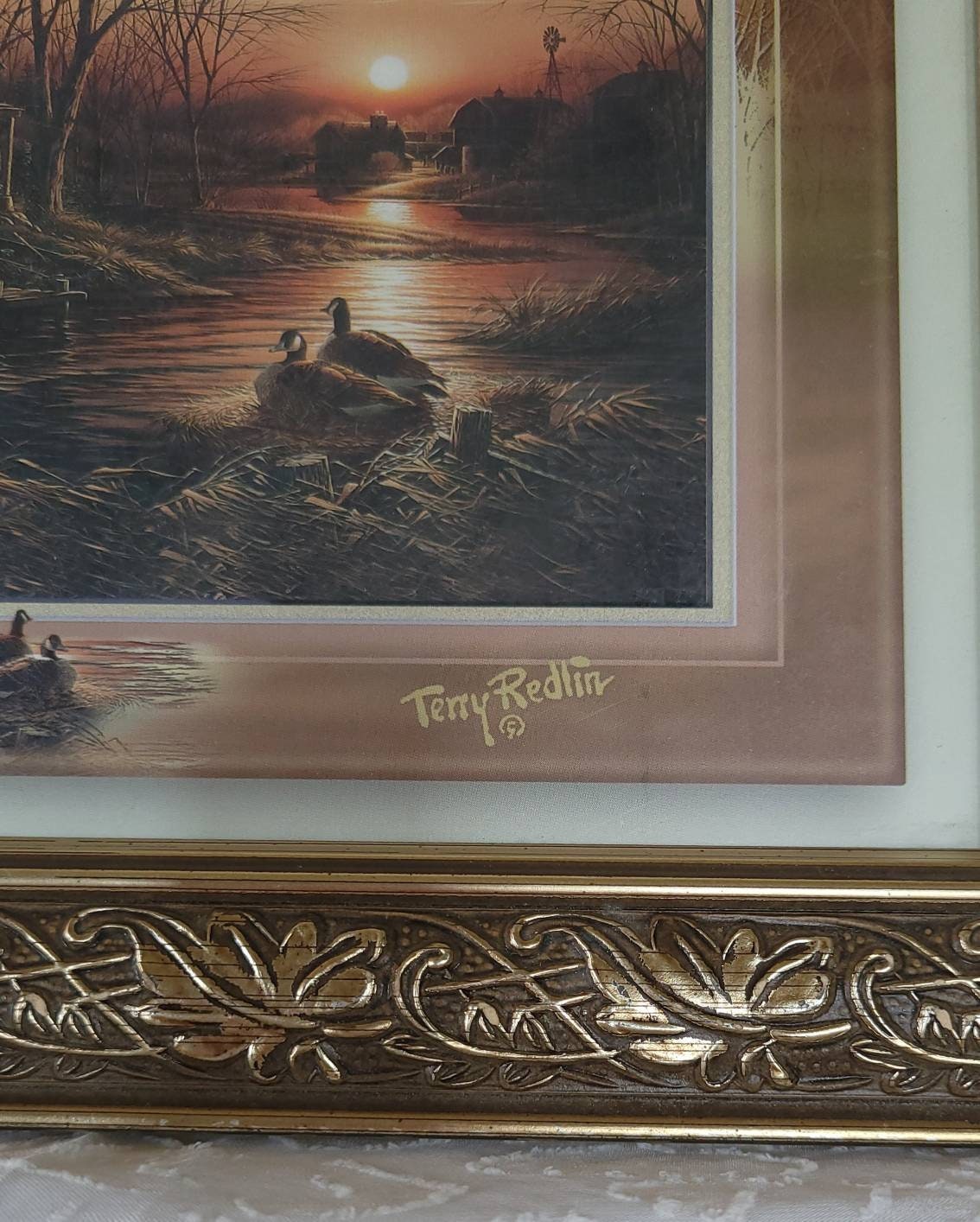 Vintage 1999 Bradford Exchange Terry Redlin twilight Serenity Gallery ...