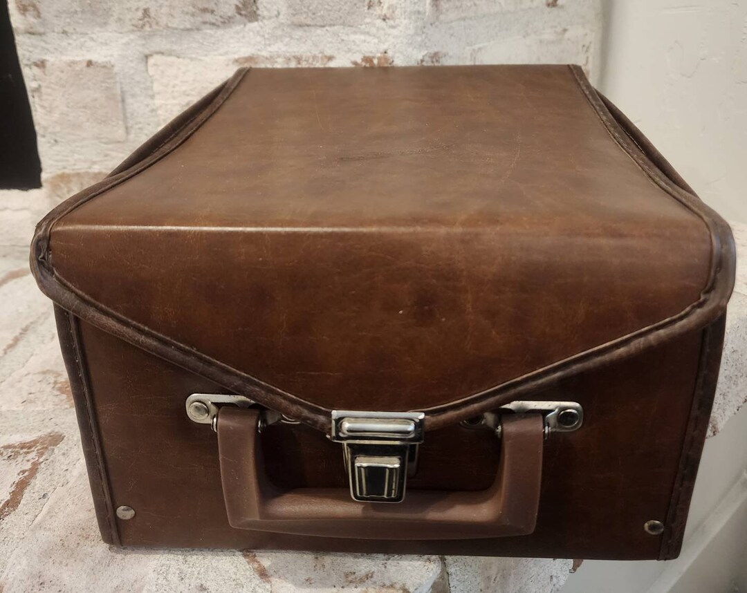 Fathers Day Gift Vintage 8 Track Holder Case Holds 18 Tapes Faux ...