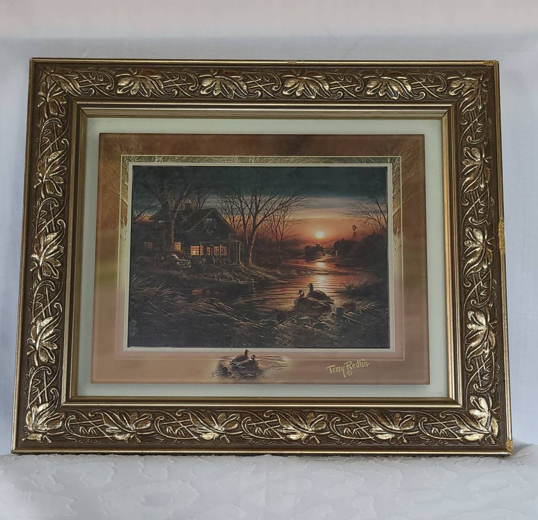 Vintage 1999 Bradford Exchange Terry Redlin “twilight Serenity” Gallery ...