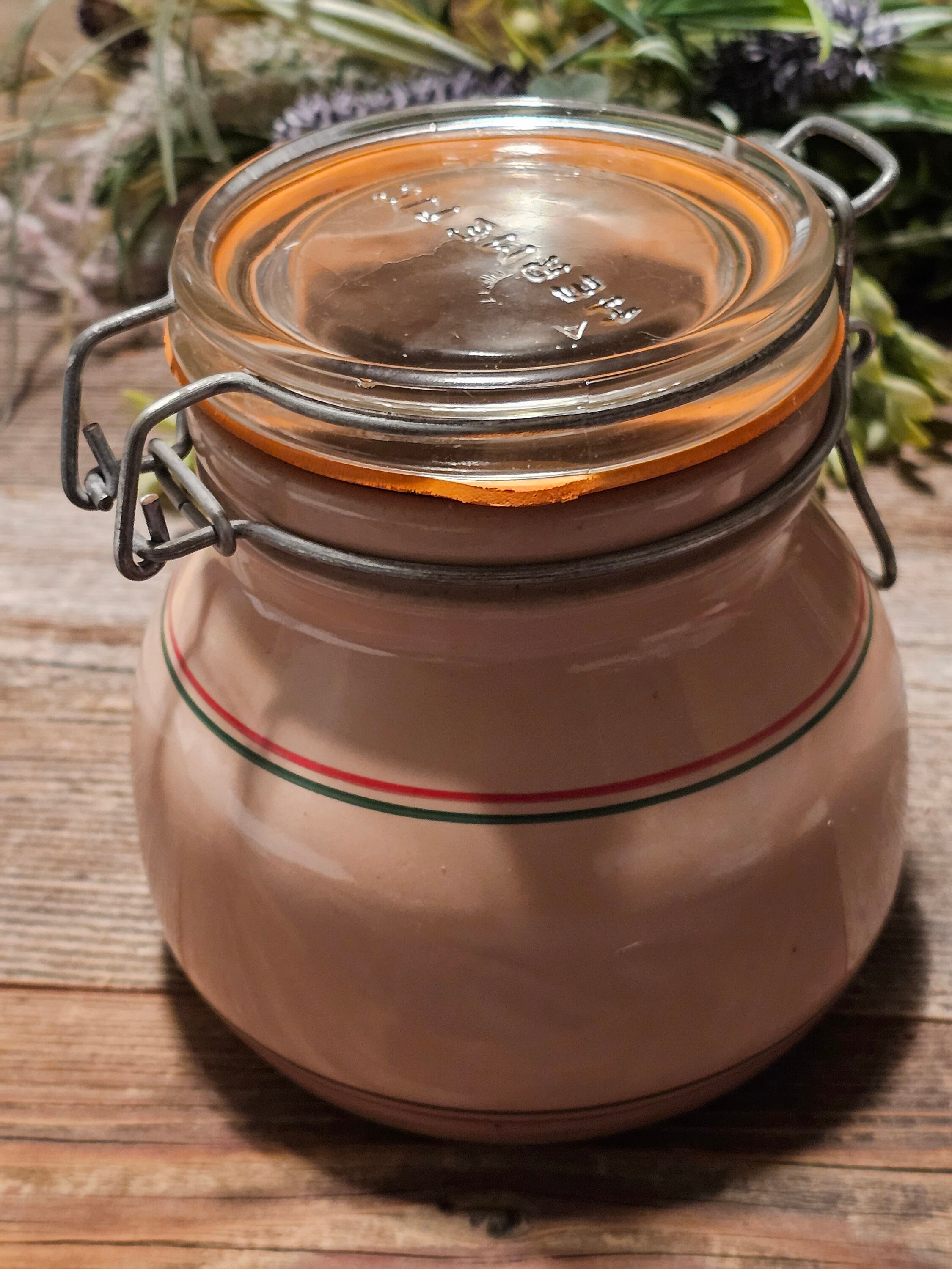 Vintage Hermetic Treat Jar. With Hinge Lid. - Etsy
