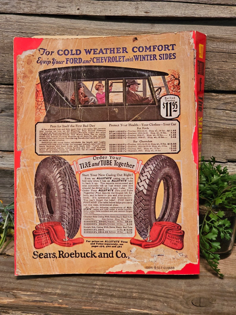 Sears Roebuck Catalog 1927 Edition Repro Vintage 1970 Alan Mirken ...
