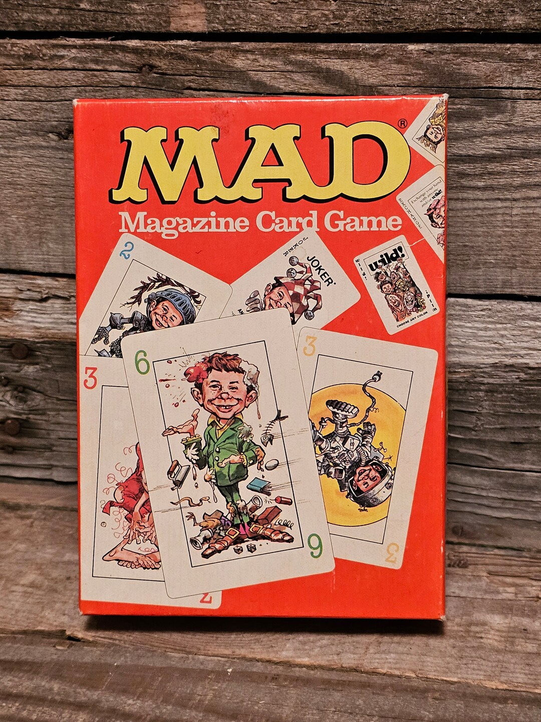 1979 MAD Magazine Card Game by Parker Bros, - Etsy