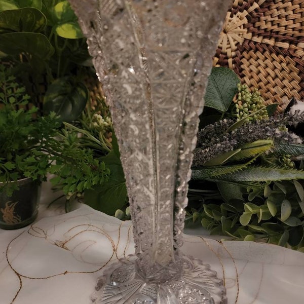Imperial Crystal Vase - Etsy