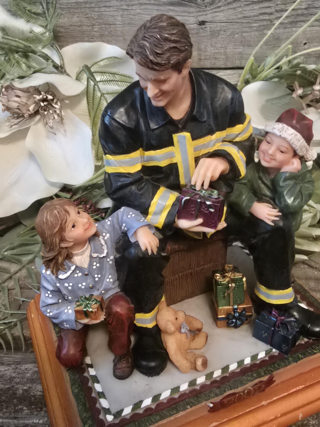 Vanmark Red Hats of Courage Twas the Night Before Christmas Firefighter ...