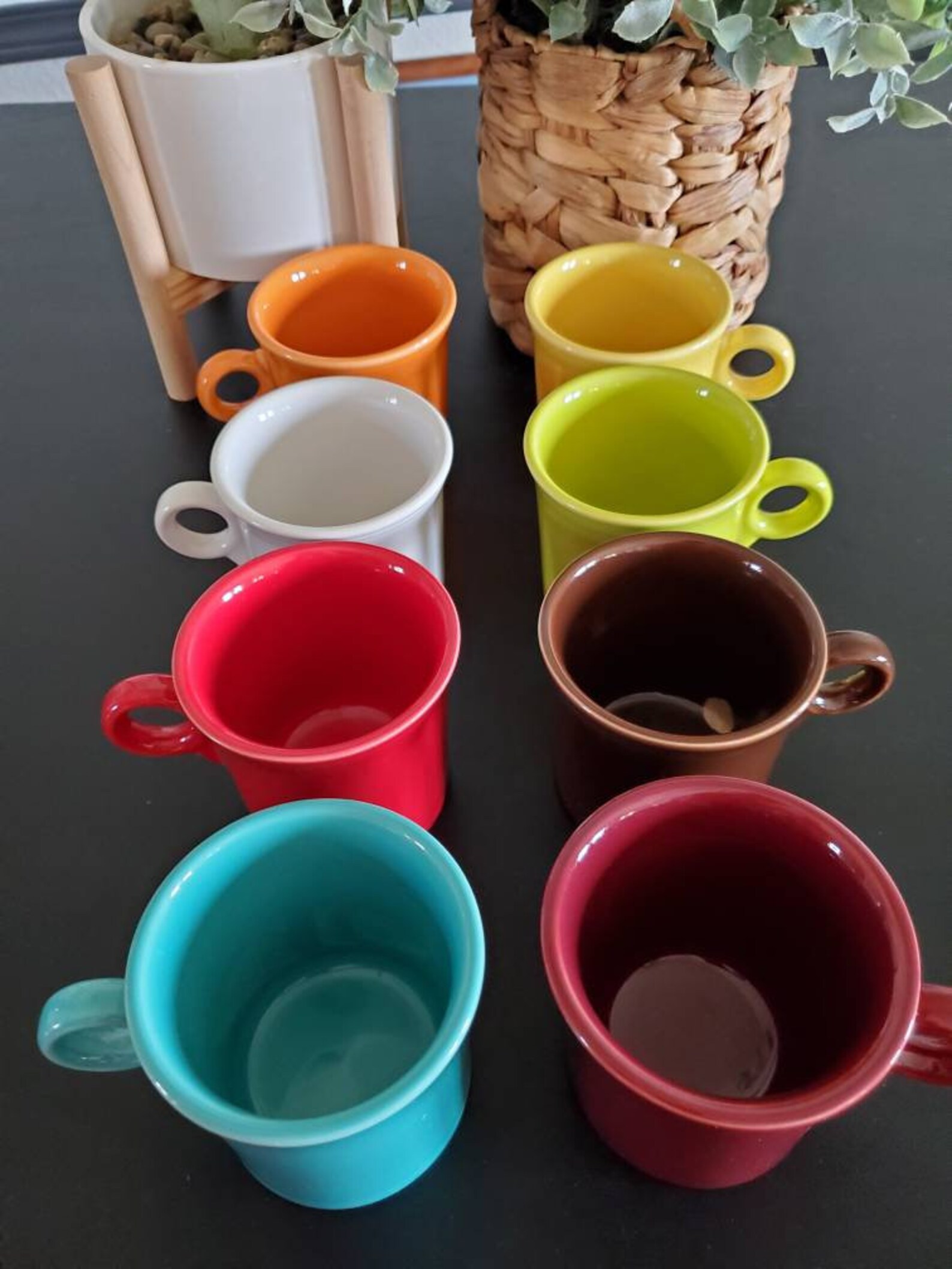 Vintage Homer Laughlin Shamrock Fiesta Fiestaware Mugs Made - Etsy