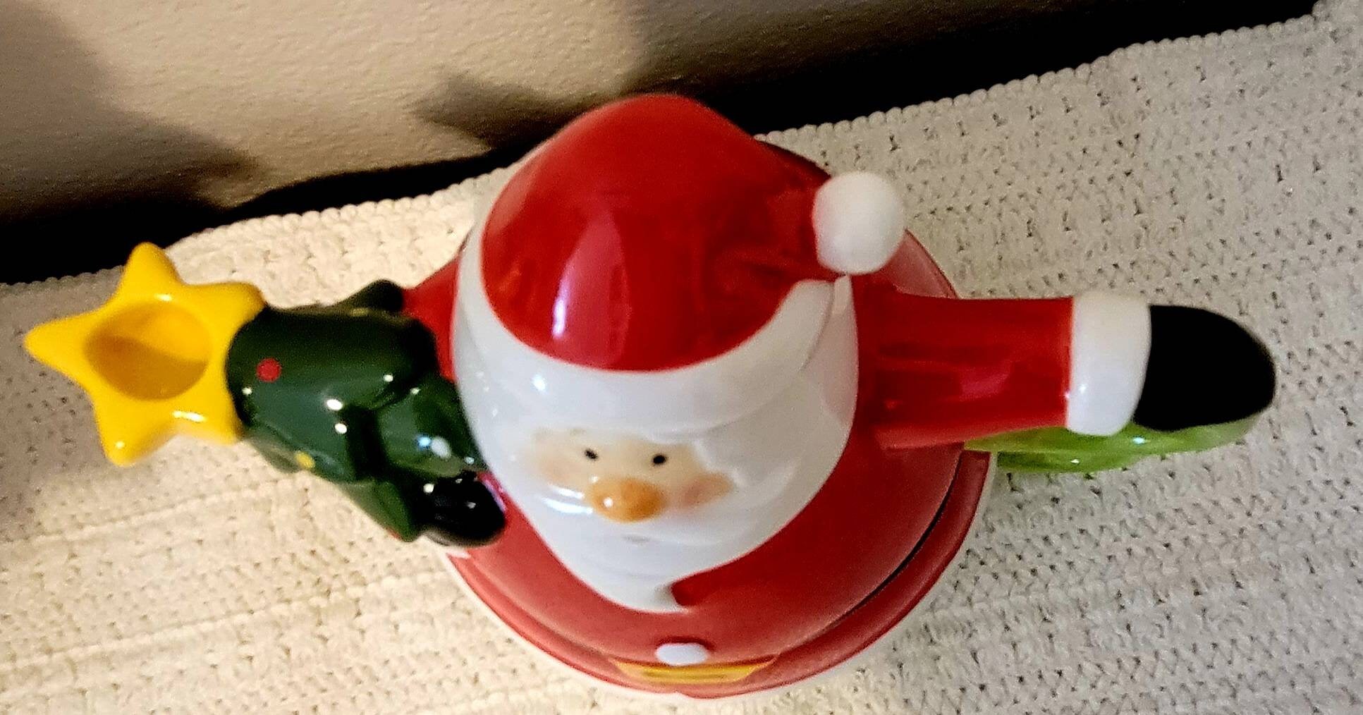 Tea for One Bella Casa by Ganz Santa Teapot and Cup With Lid - Etsy