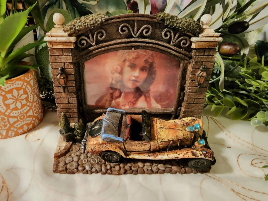 Fathers Day Vintage Model Car Picture Frame. 3x3.5" Picture Frame. - Etsy