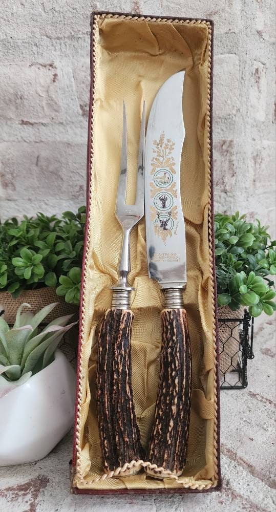 Vintage Kla Tr so German Knife Set. Hunting Knife Man - Etsy