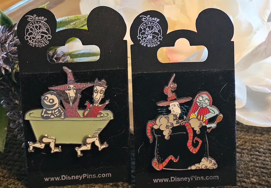 1- Disney Pink A La Mode Nightmare Before Christmas Lock Shock and ...