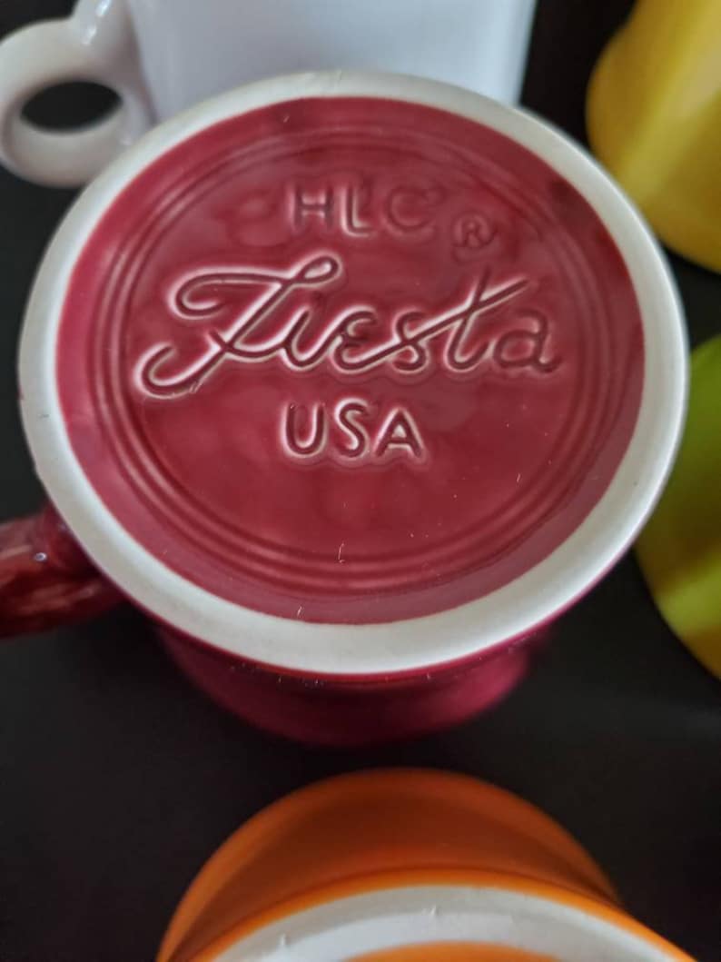 Vintage Homer Laughlin Shamrock Fiesta Fiestaware Mugs Made - Etsy