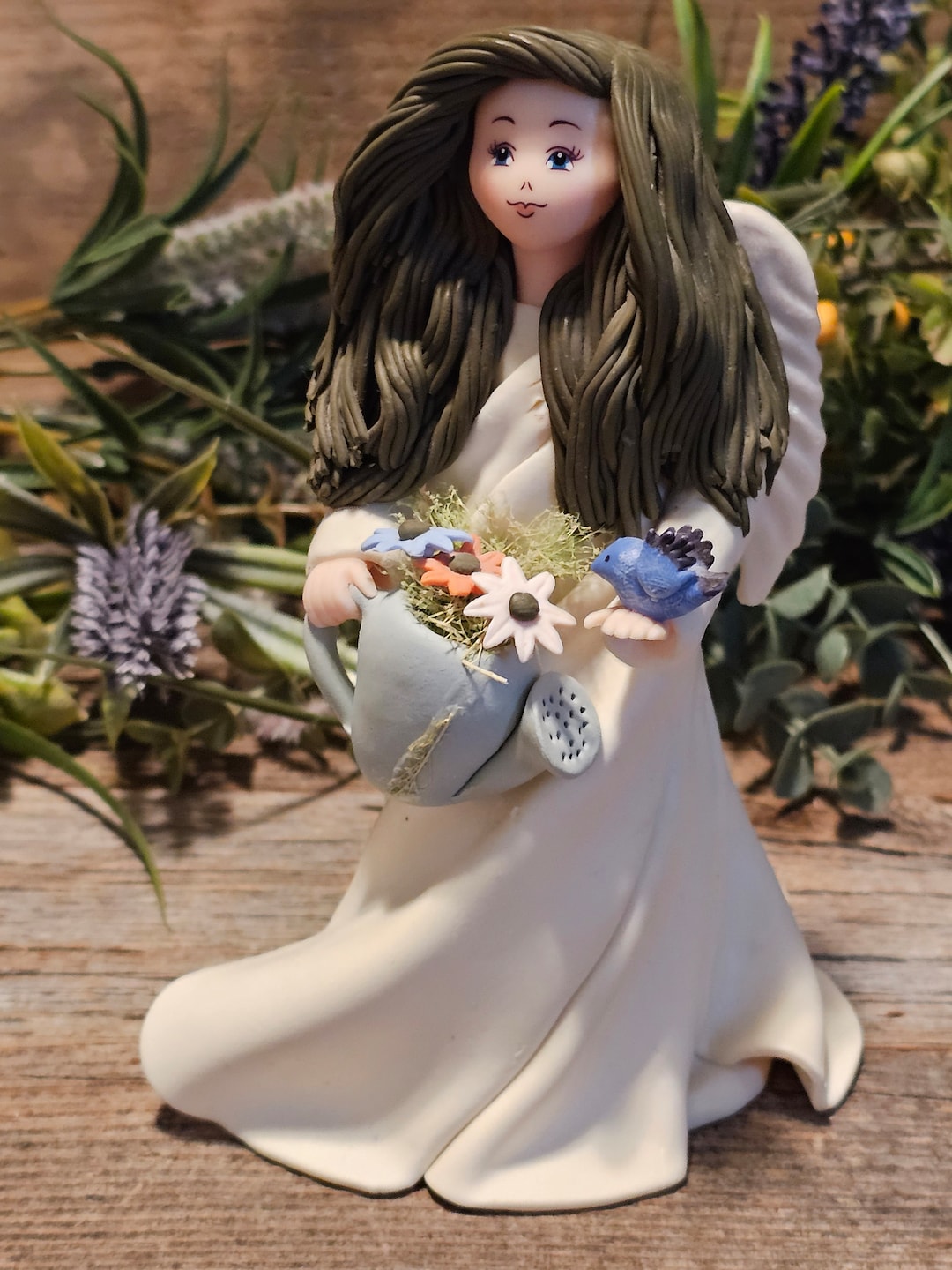 Pavilion Gift Co. Kneeded Angels Good Nature 6003 6.5" Figurine - Etsy