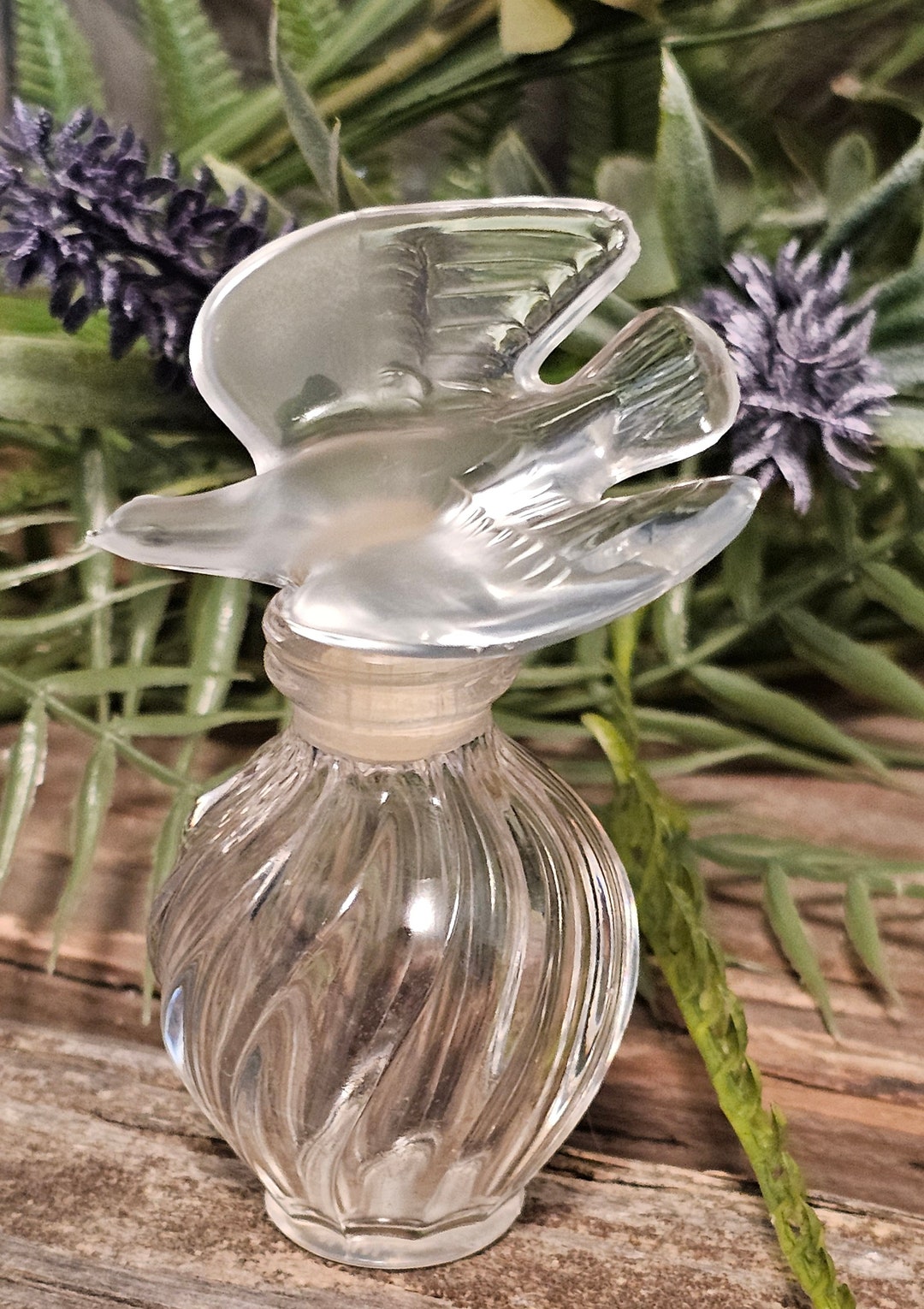 Vintage Jacqueline Cochran Grace Perfume Scent Bottle With Dove Bird - Etsy