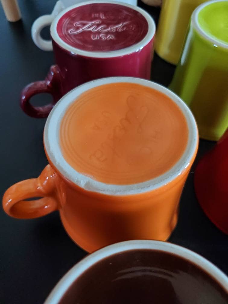 Vintage Homer Laughlin Shamrock Fiesta Fiestaware Mugs Made - Etsy