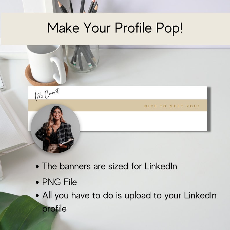 Linkedin Banner Instant Download Professional Linkedin Banner ...