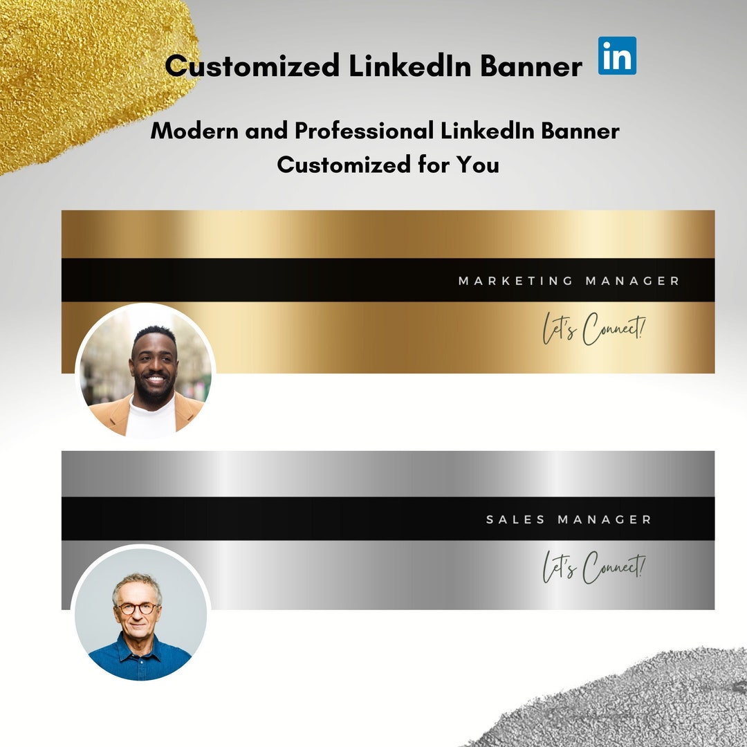 Custom Linkedin Banner, Linkedin Cover Design - Etsy