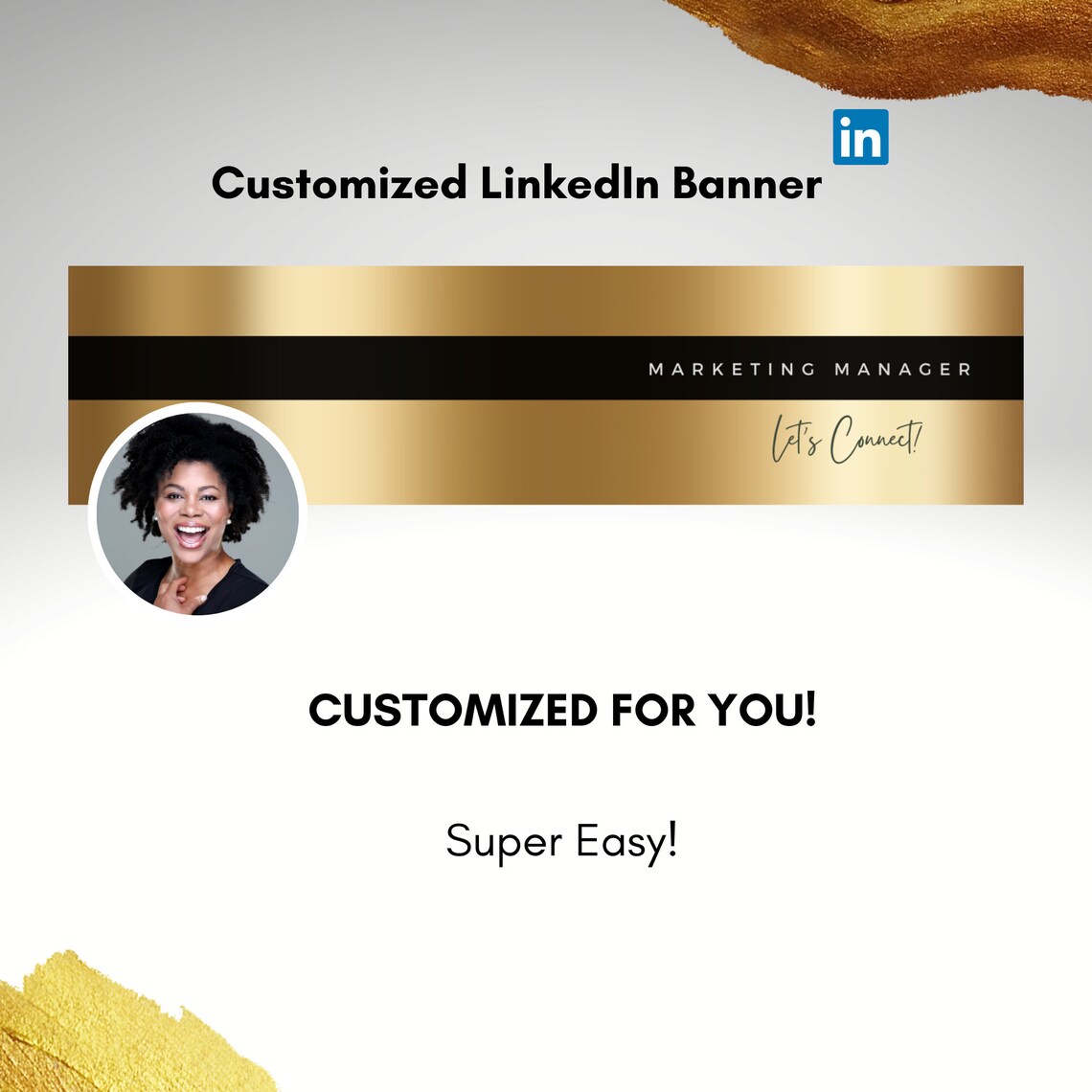 Custom Linkedin Banner, Linkedin Cover Design - Etsy
