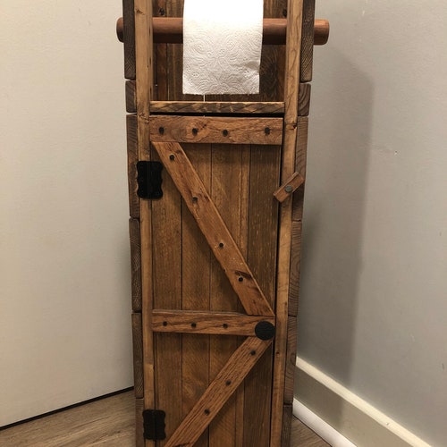 Rustic Toilet Paper Holder - Etsy