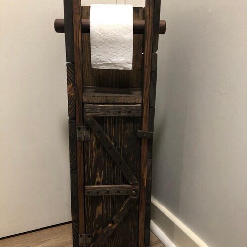 Rustic Toilet Paper Holder - Etsy