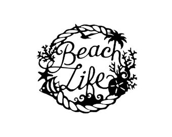 Sea Shell Vinyl Decal - Etsy