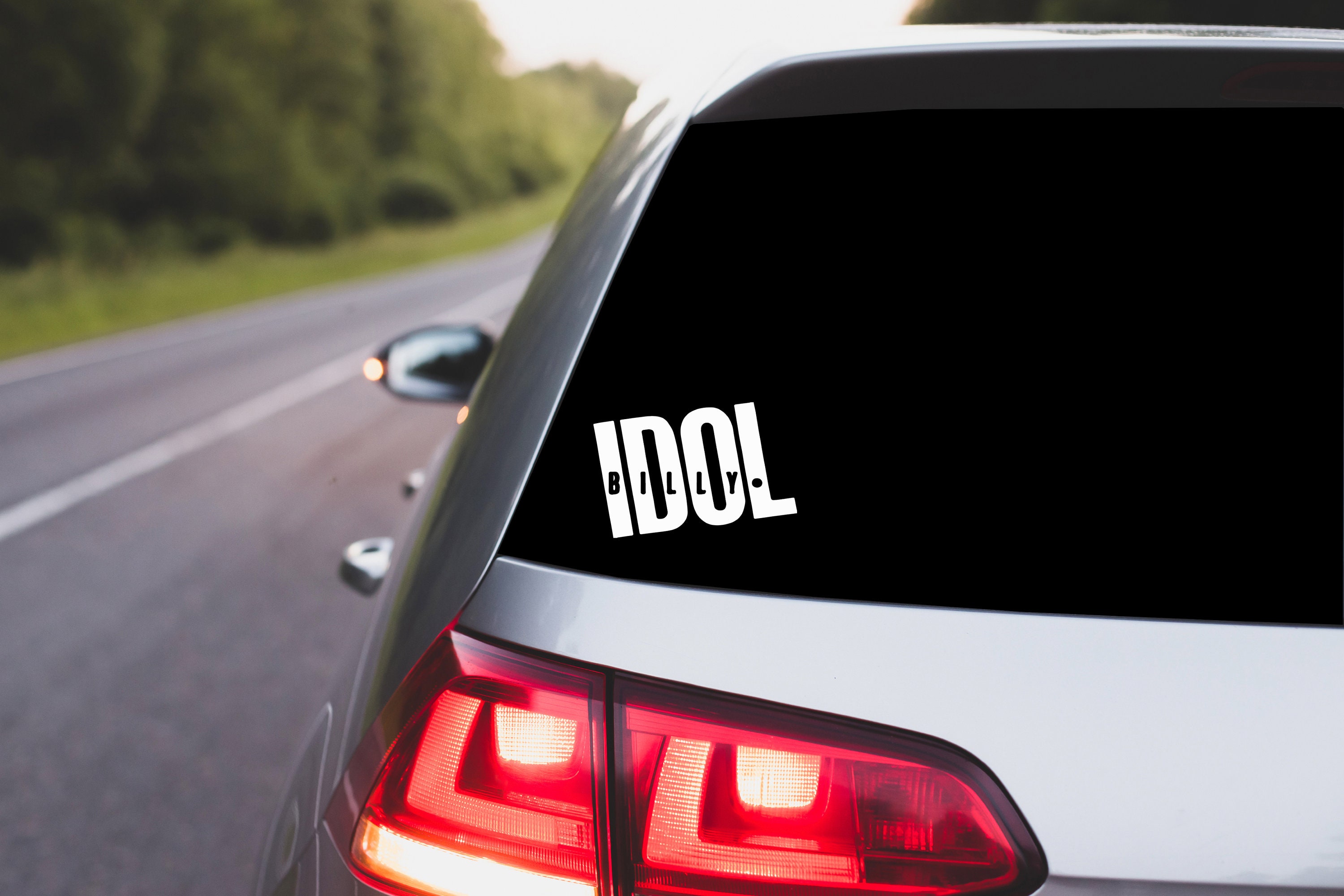 Billy Idol Vinyl Decal - Etsy